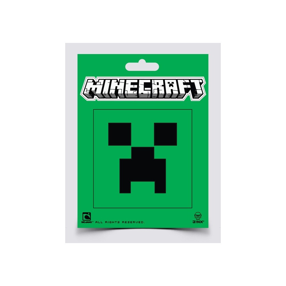 Samolepka Minecraft Creeper Face - JINXSHOP